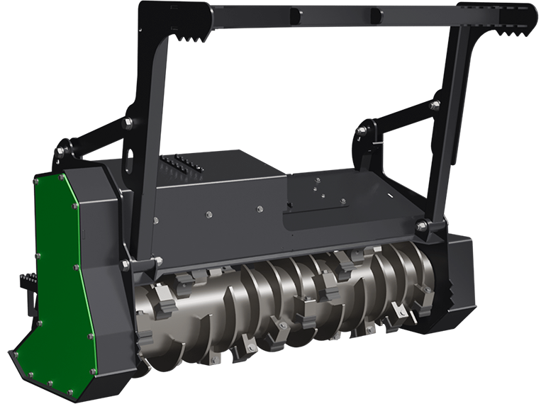 Skid Steer Drum Mulcher | Diamond Mowers